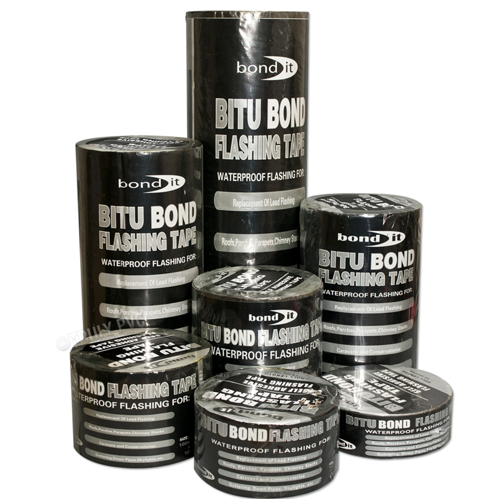50mm (2in) x 10m Bond-It Flashing Tape Bitumen Roof Roll – Truly PVC