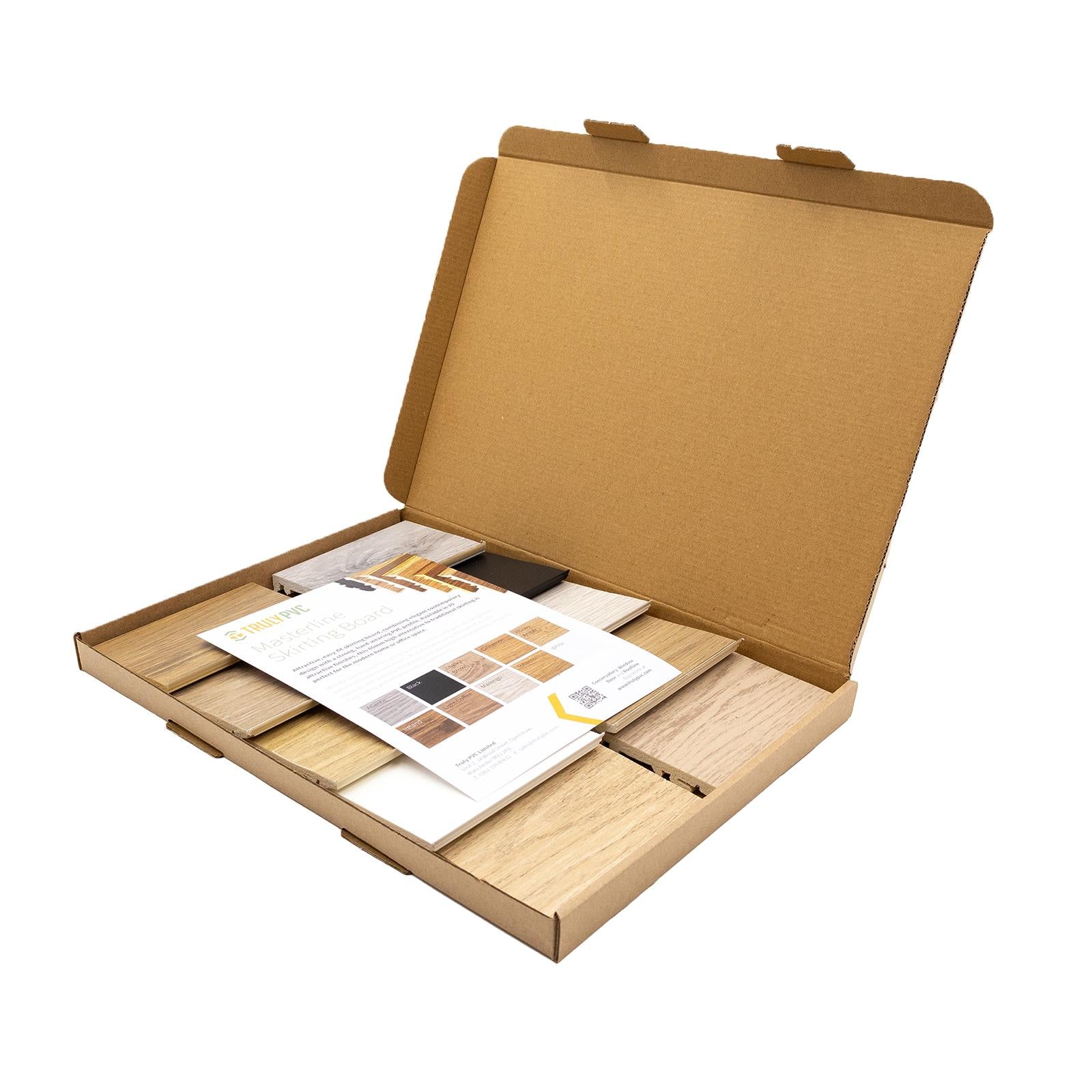 Cezar MasterLine uPVC Plastic Skirting Board Sample Pack – Truly PVC