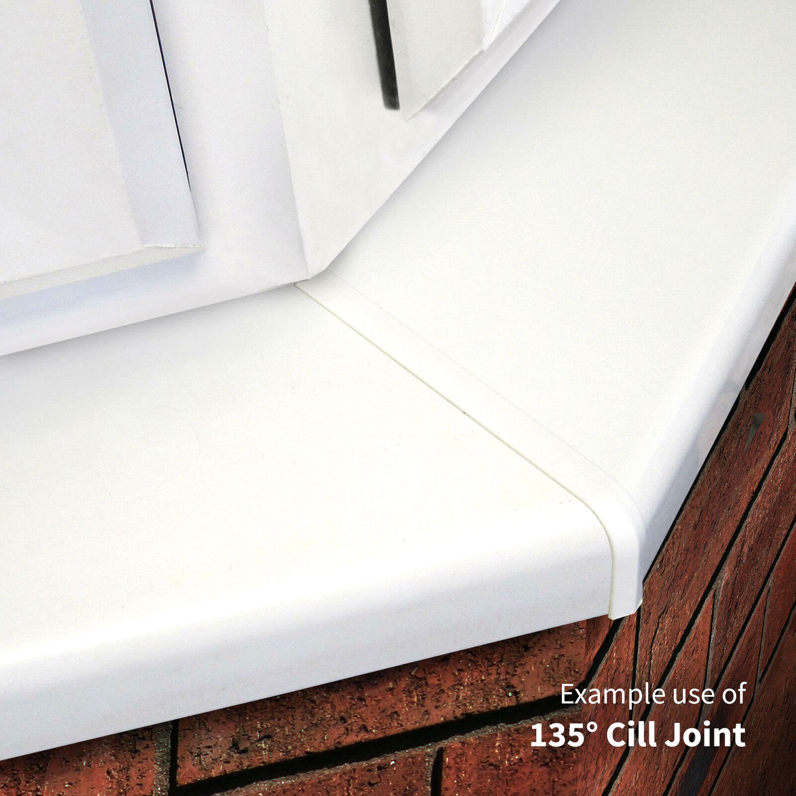 Retro-Fit Joint Cover 150mm Window Cill Trim – Truly PVC