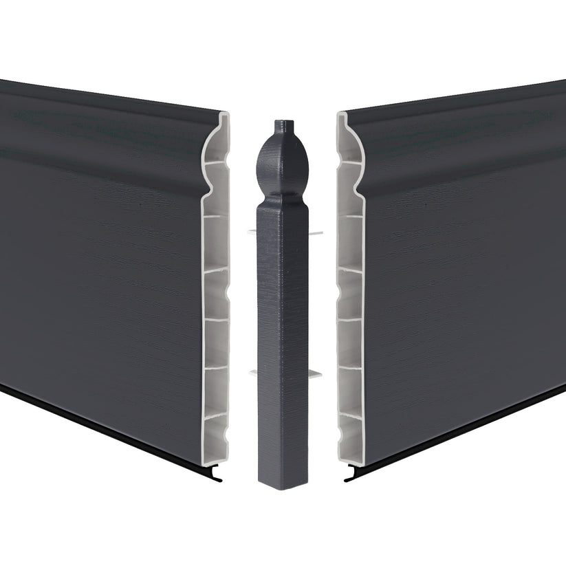 External Corner for 150mm Roomline Torus Plastic Skirting – Truly PVC