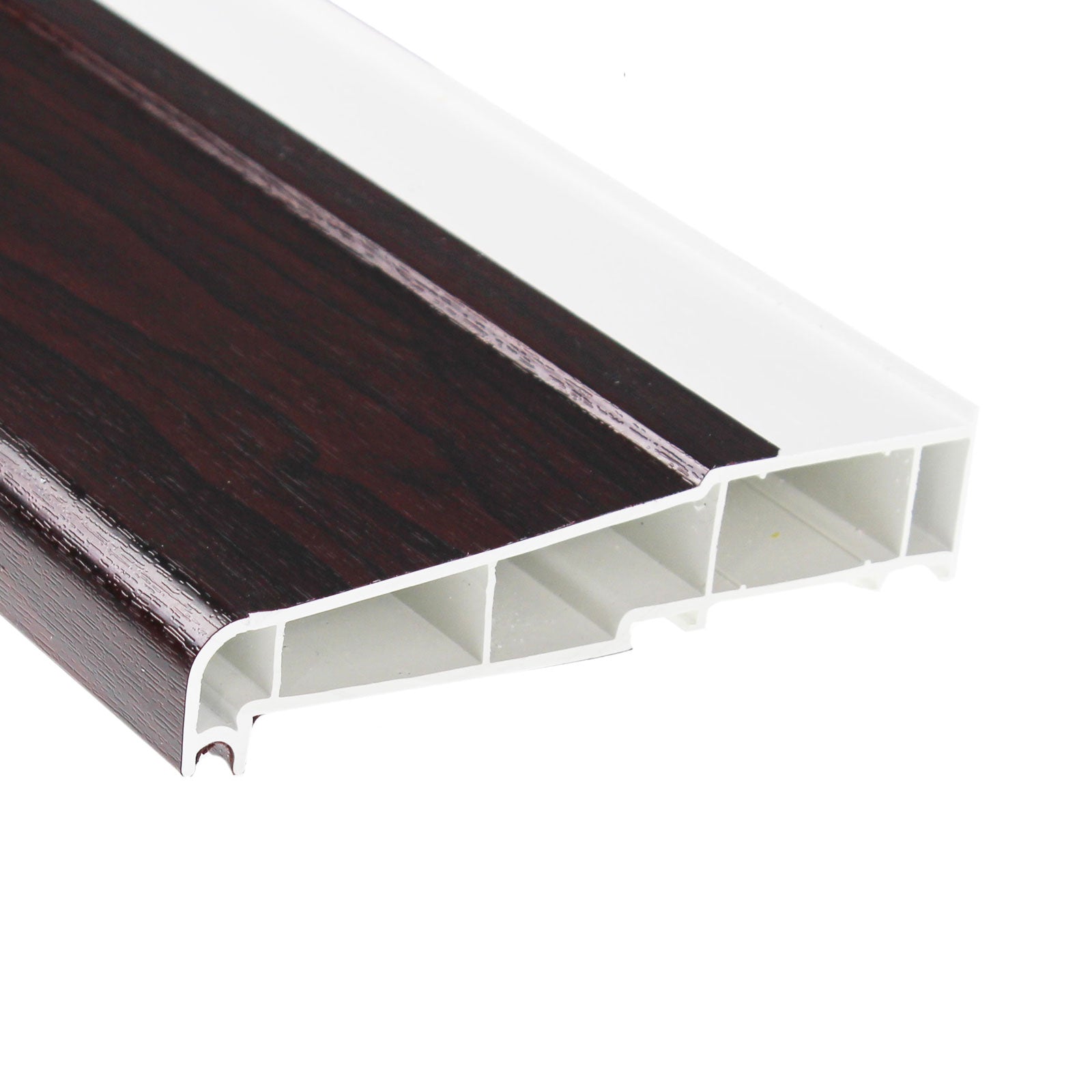 6m, 150mm uPVC Plastic Stub Window Sill – White – Truly PVC