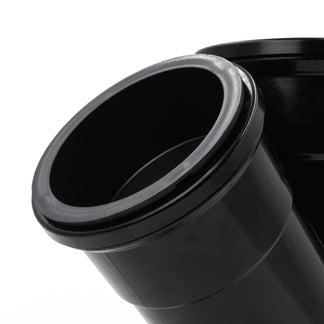 End Cap/Plug, Black - Kayflow 110mm Soil & Waste Management System ...