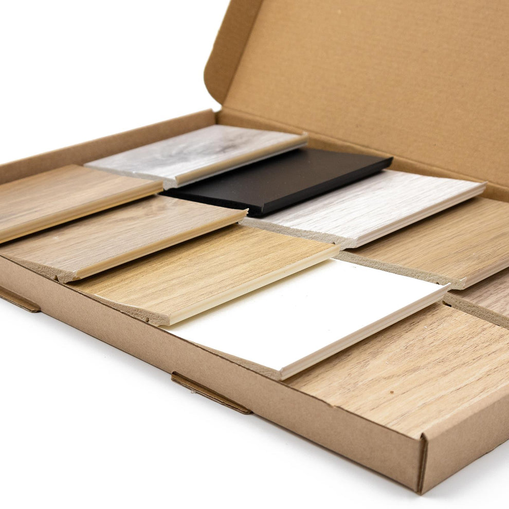 Cezar MasterLine uPVC Plastic Skirting Board Sample Pack – Truly PVC