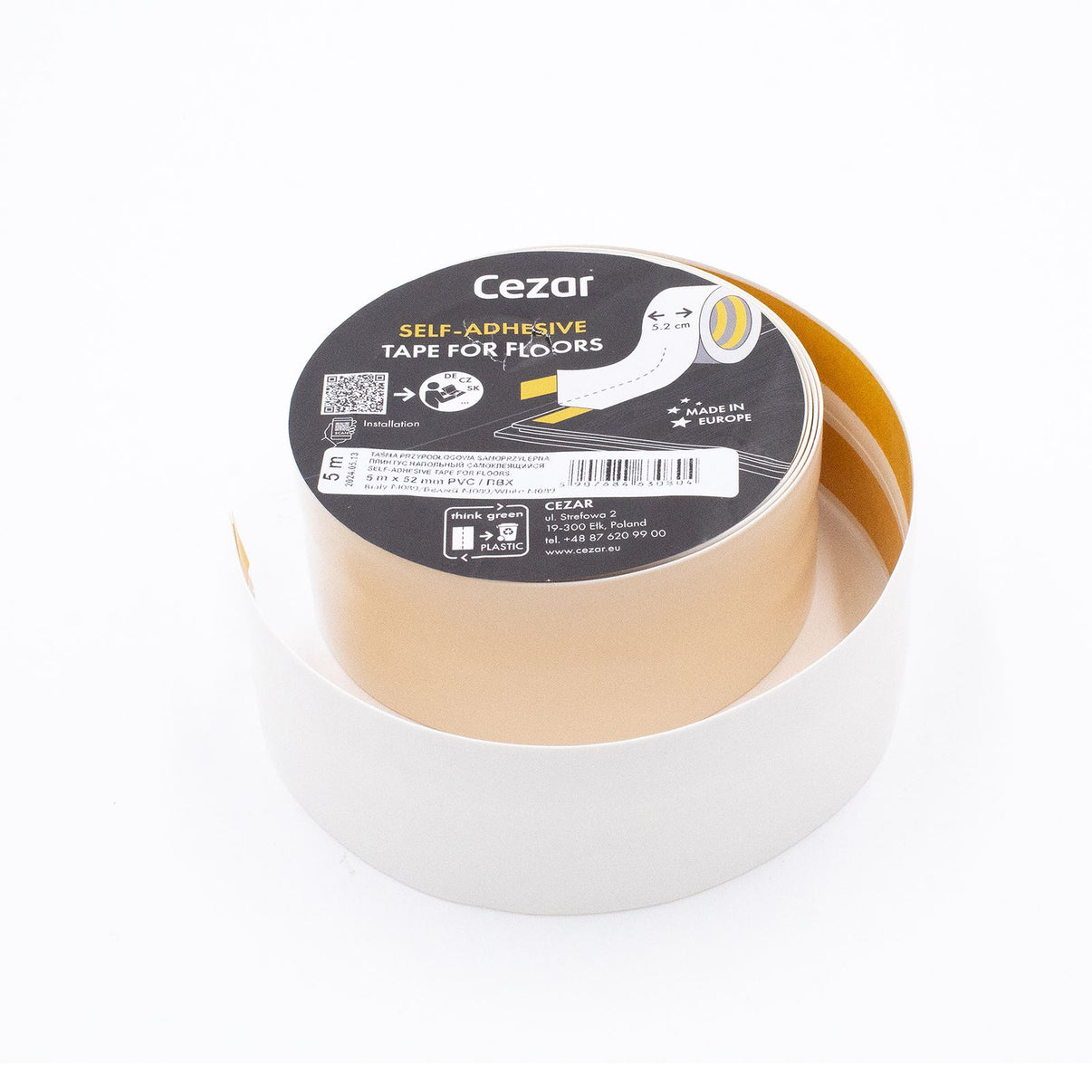 Cezar Flexible Skirting Tape uPVC Plastic Trim – Truly PVC
