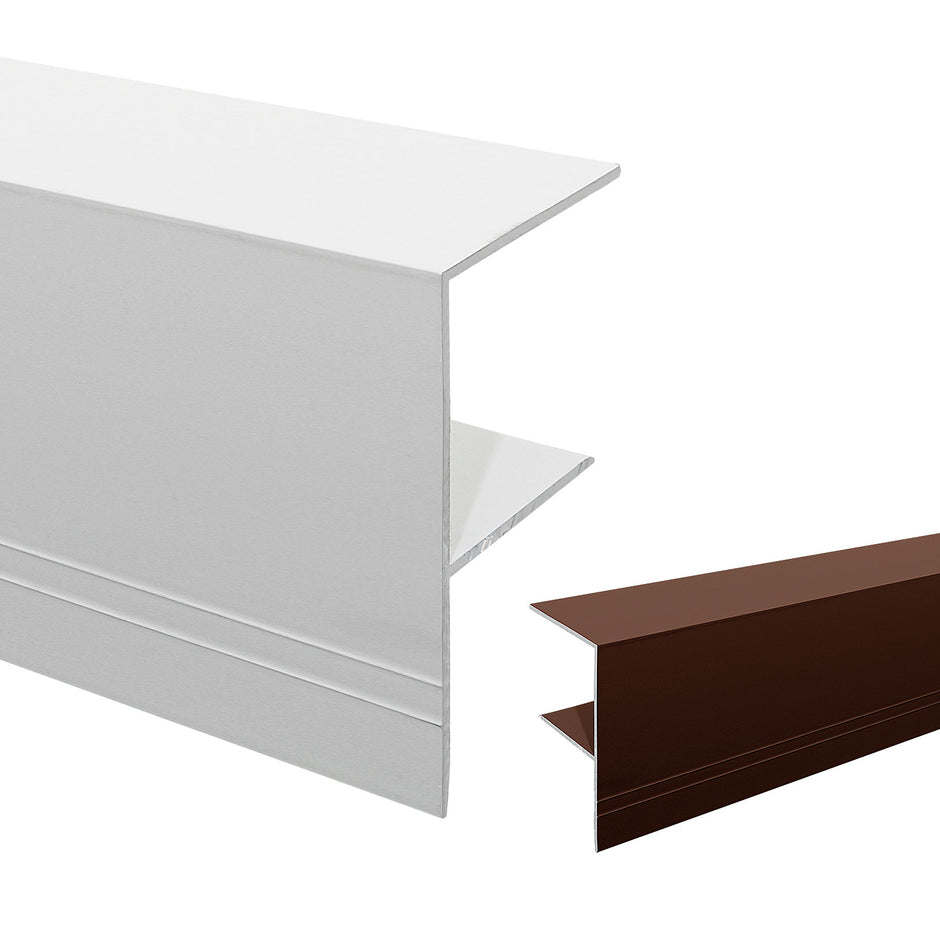 F Profile Aluminium and uPVC Trims for Roof Units and Sheets – Truly PVC