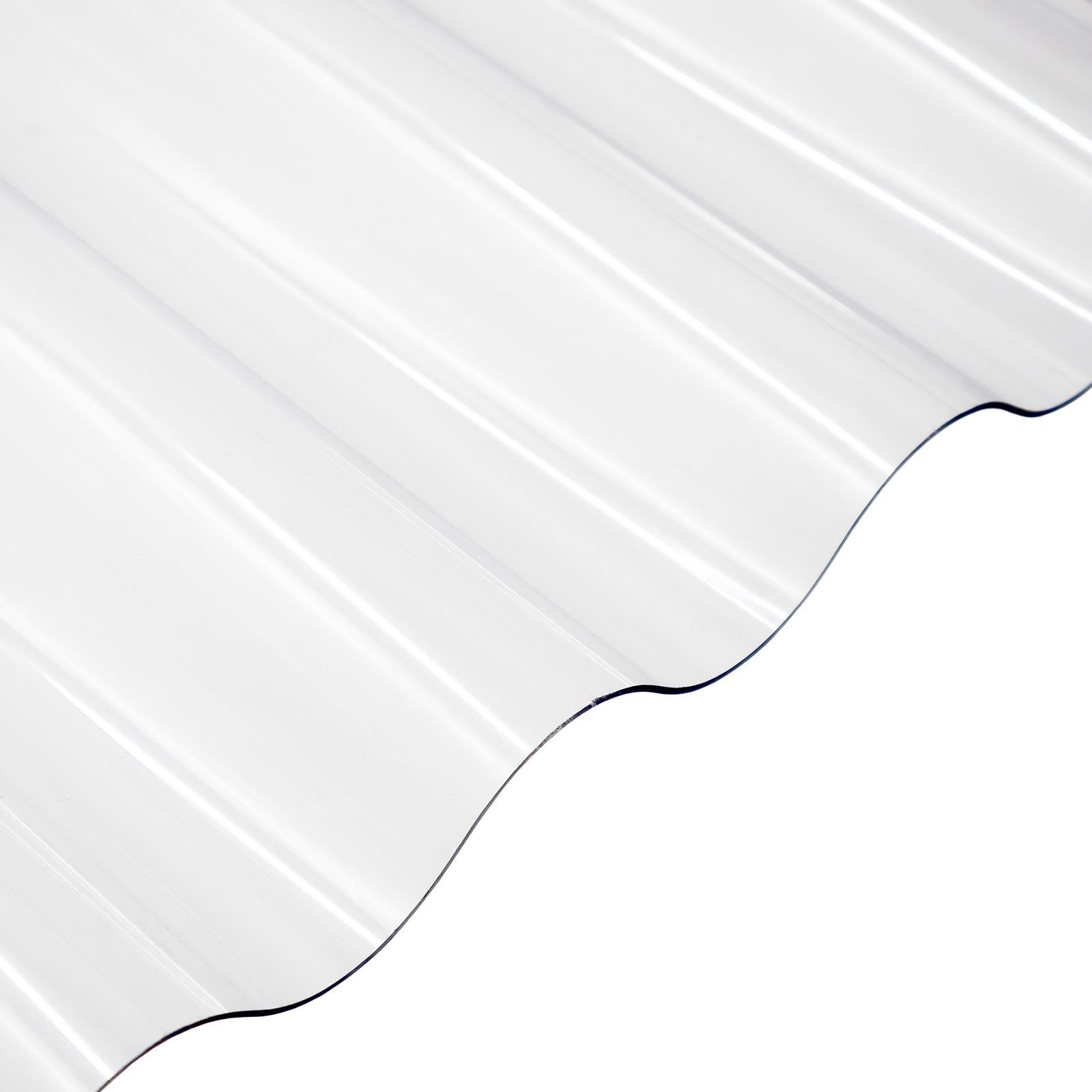 SUNTUF DIY Clear Corrugated Sheets & Trims – Truly PVC