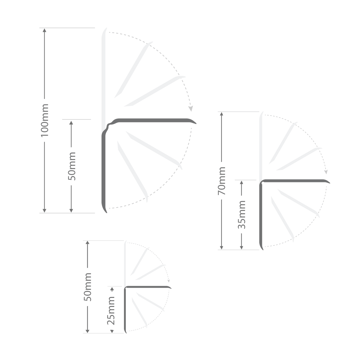 Flexi Angle Adjustable uPVC Plastic Folding Corner Trim (5m) – Truly PVC