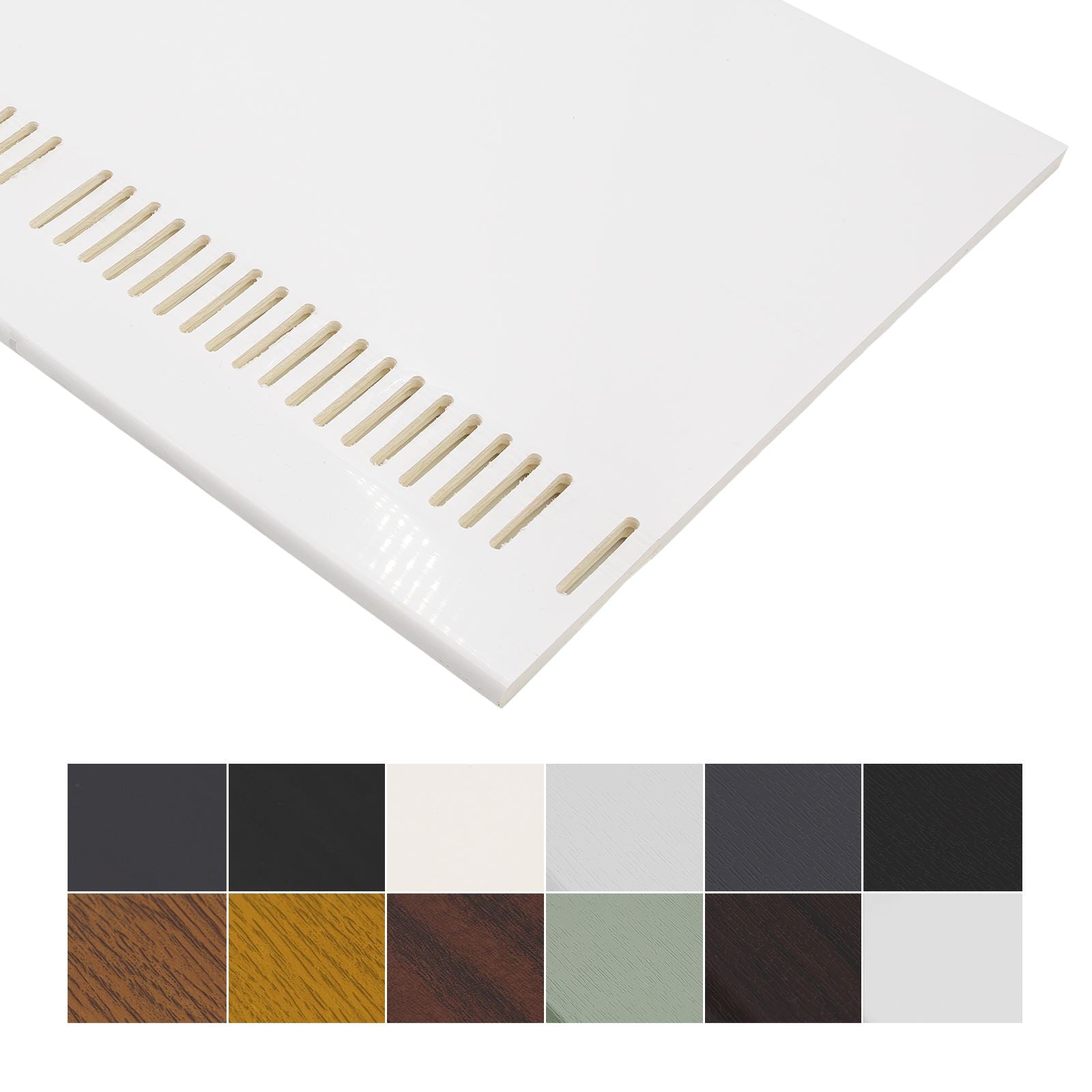 Concord 9mm uPVC Vented Soffit Board (5m) – Truly PVC