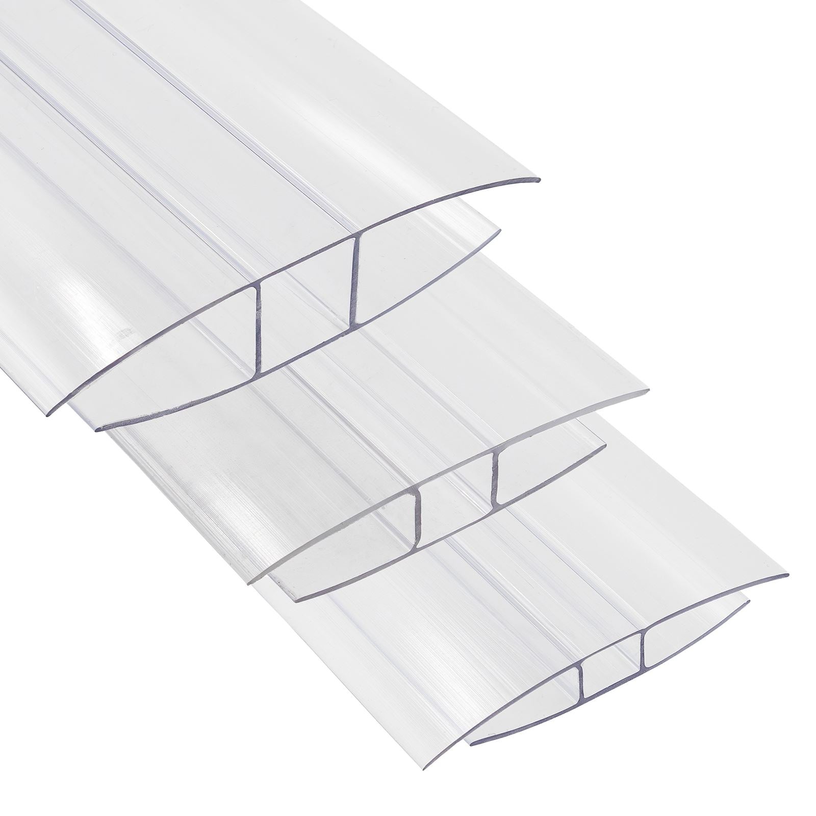 Clear H-Section Polycarbonate Sheet Joining Strip Muntin – Truly PVC