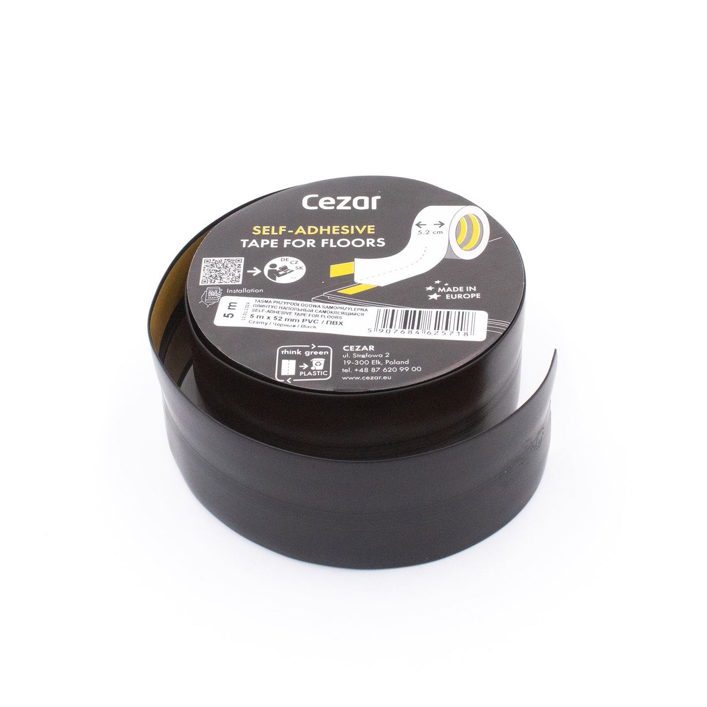 Cezar Flexible Skirting Tape uPVC Plastic Trim – Truly PVC