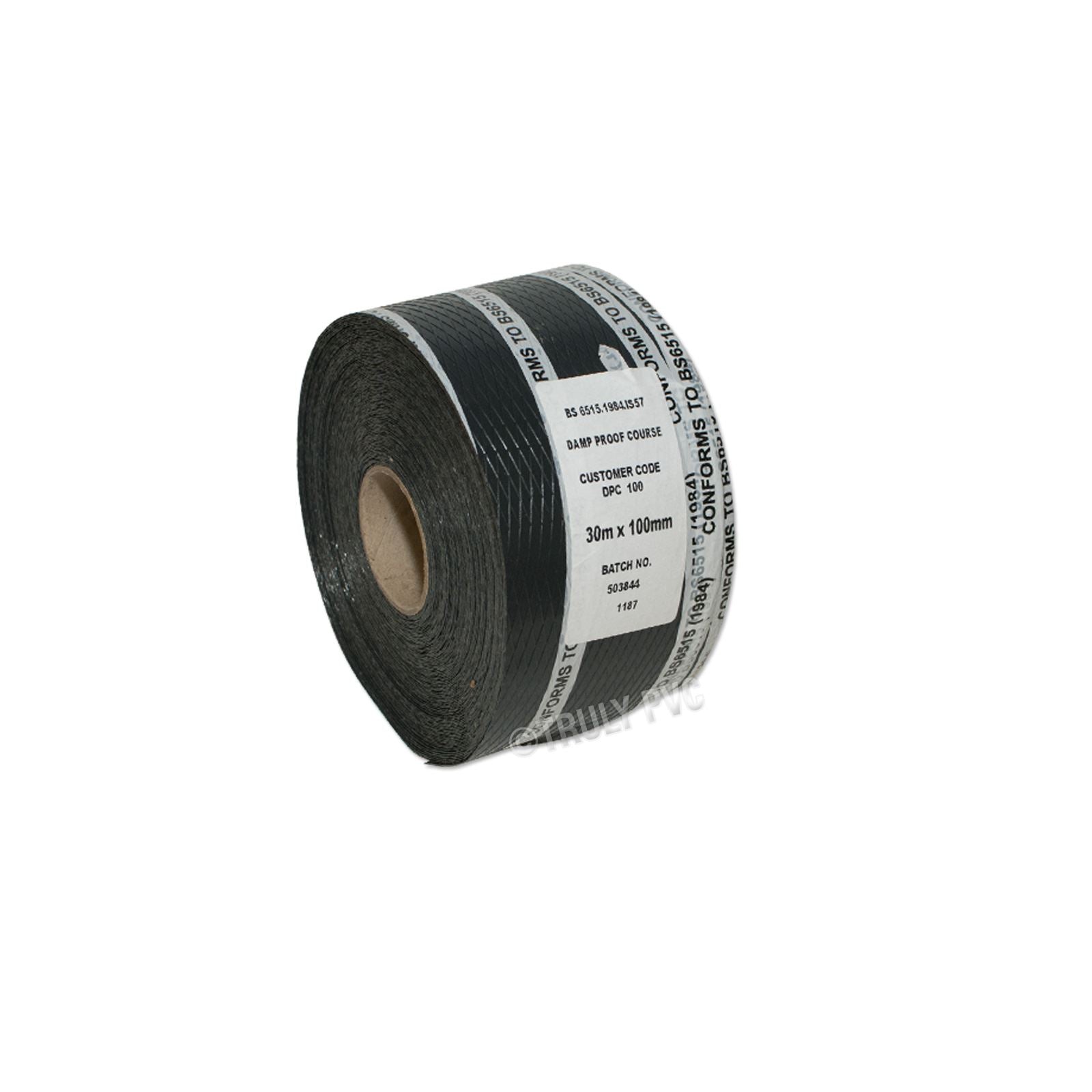 100mm x 30m, 4” Damp Proof Course DPC Membrane – Truly PVC