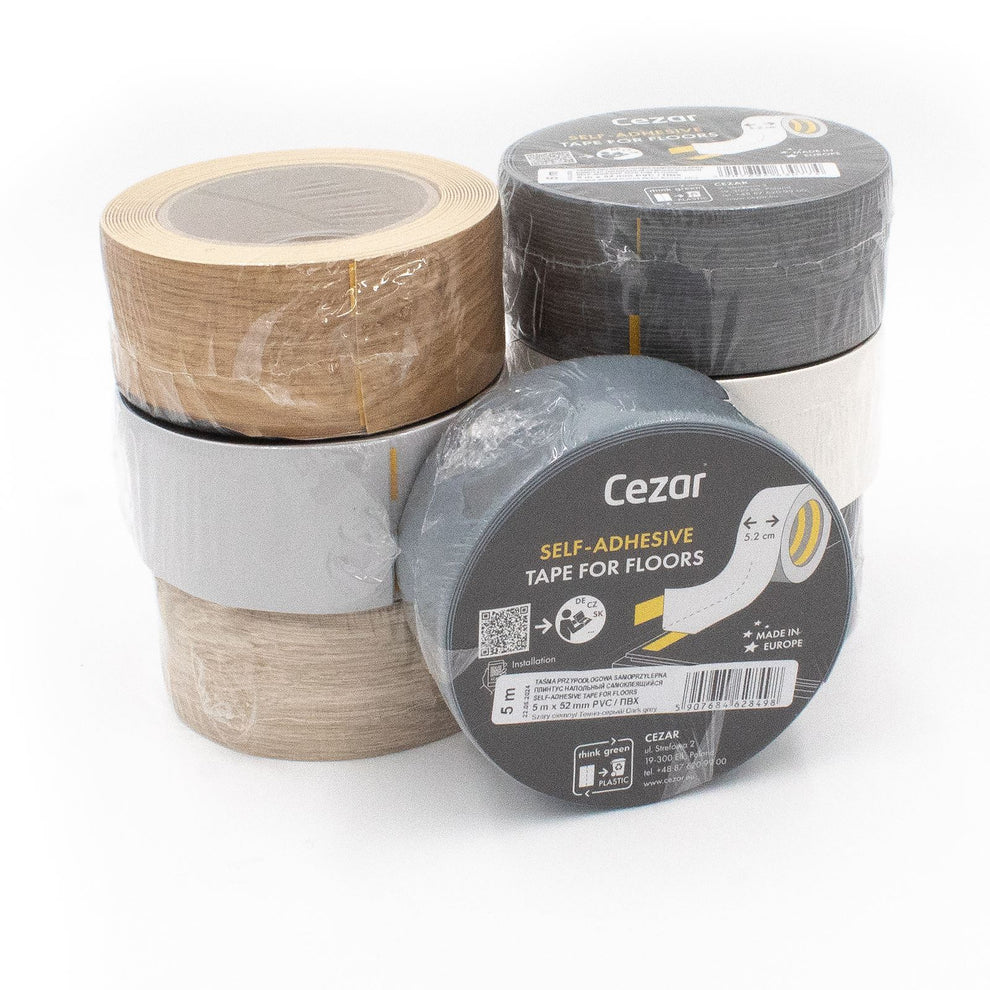 Cezar Flexible Skirting Tape uPVC Plastic Trim – Truly PVC