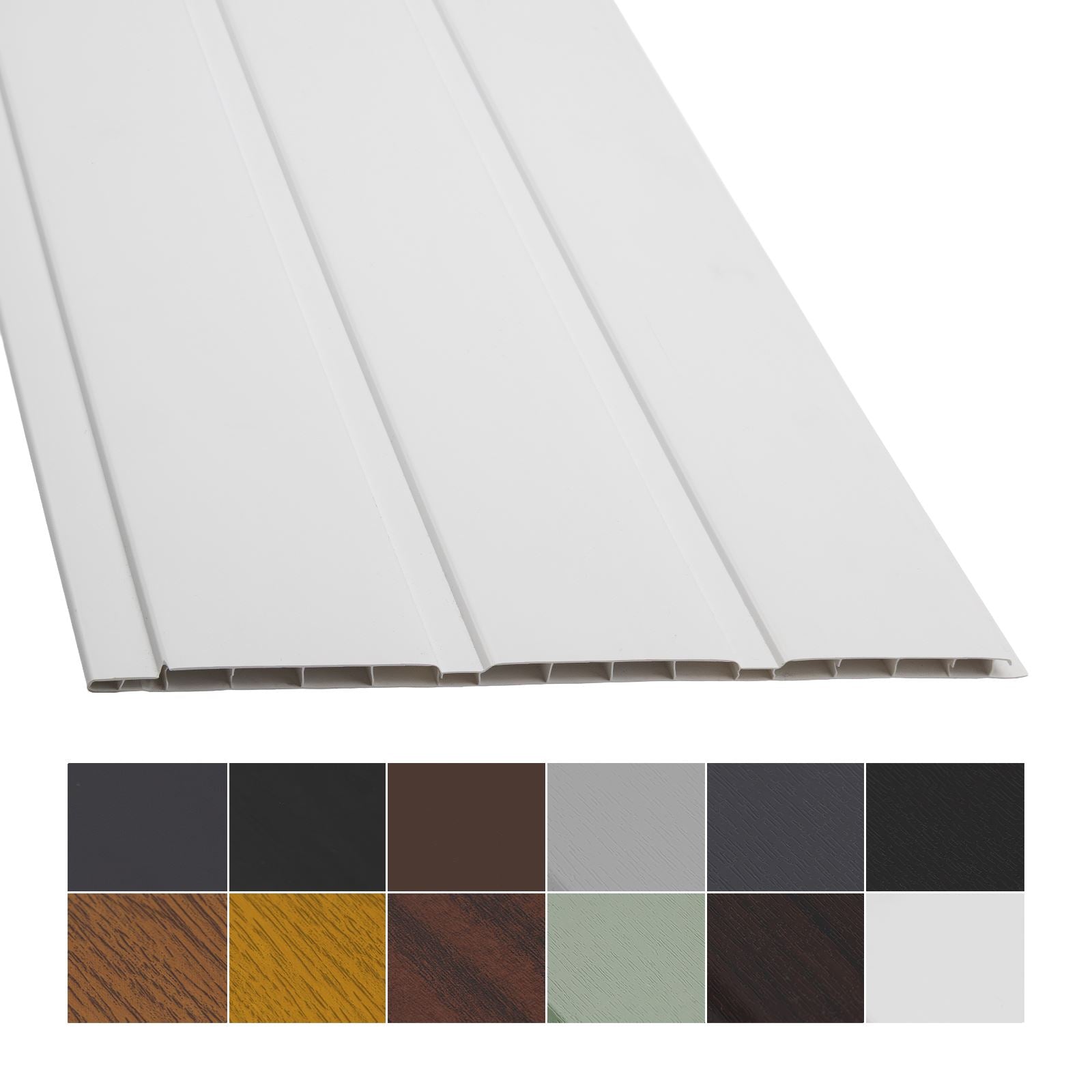 Concord 9mm uPVC Hollow Soffit Board (5m) – Truly PVC