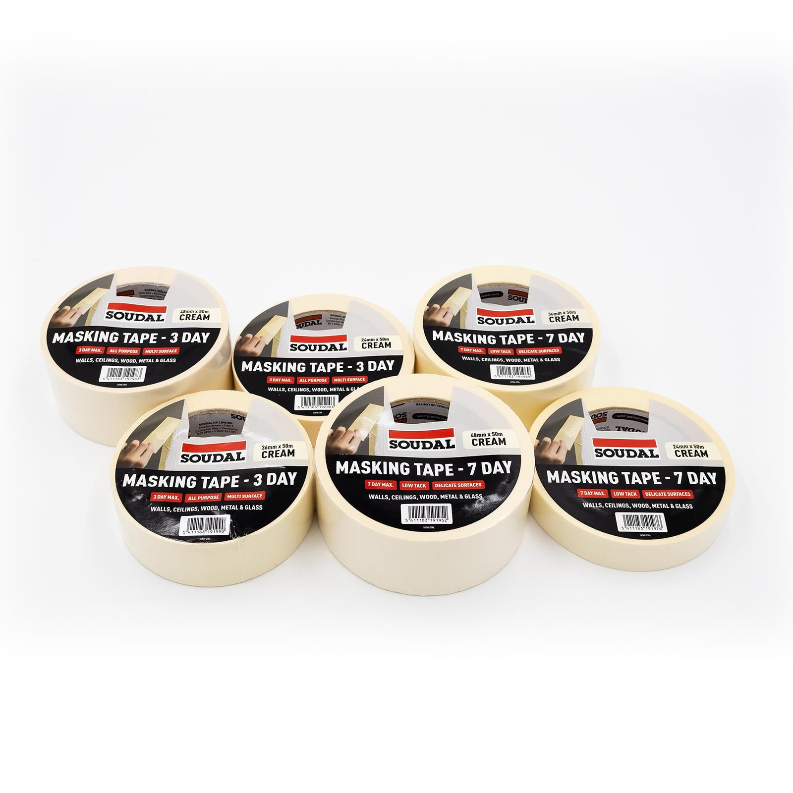 Soudal Cream General Masking Tape – Truly PVC