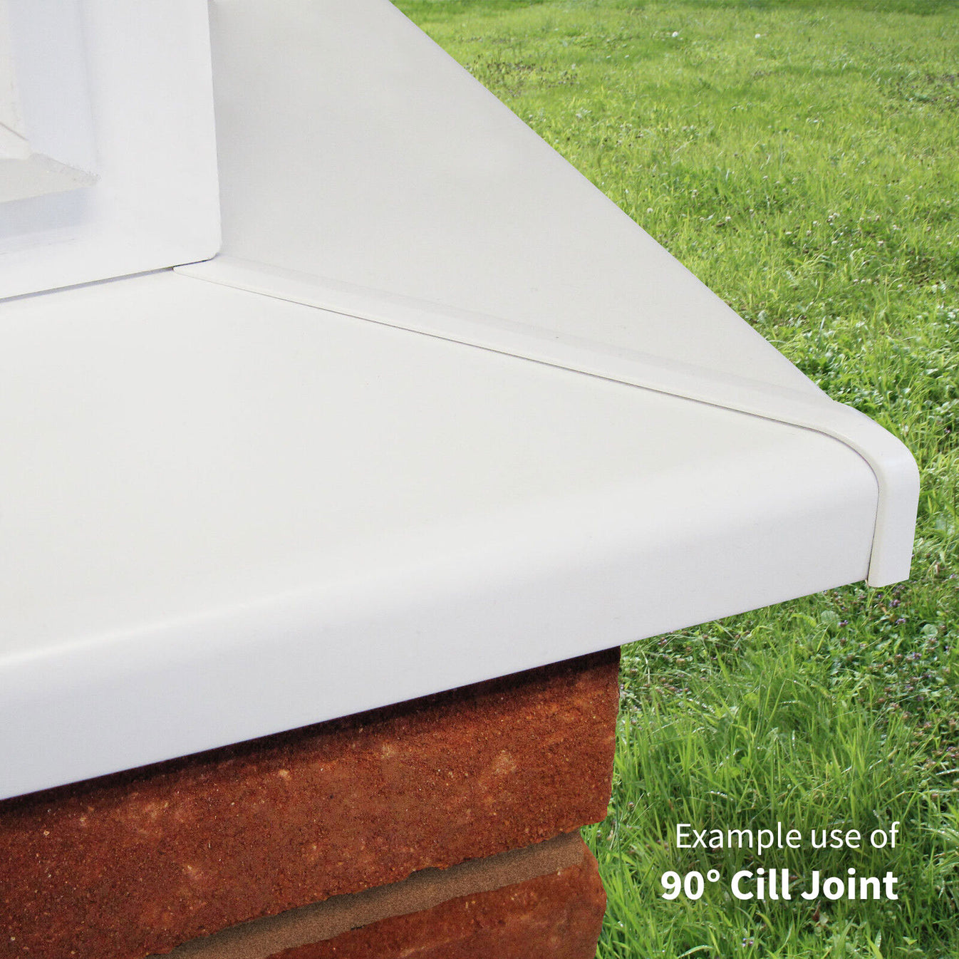 Retro-Fit Joint Cover 150mm Window Cill Trim – Truly PVC