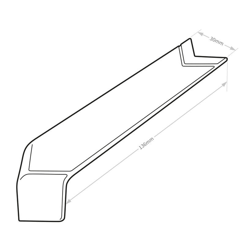 Retro-Fit Joint Cover 150mm Window Cill Trim – Truly PVC