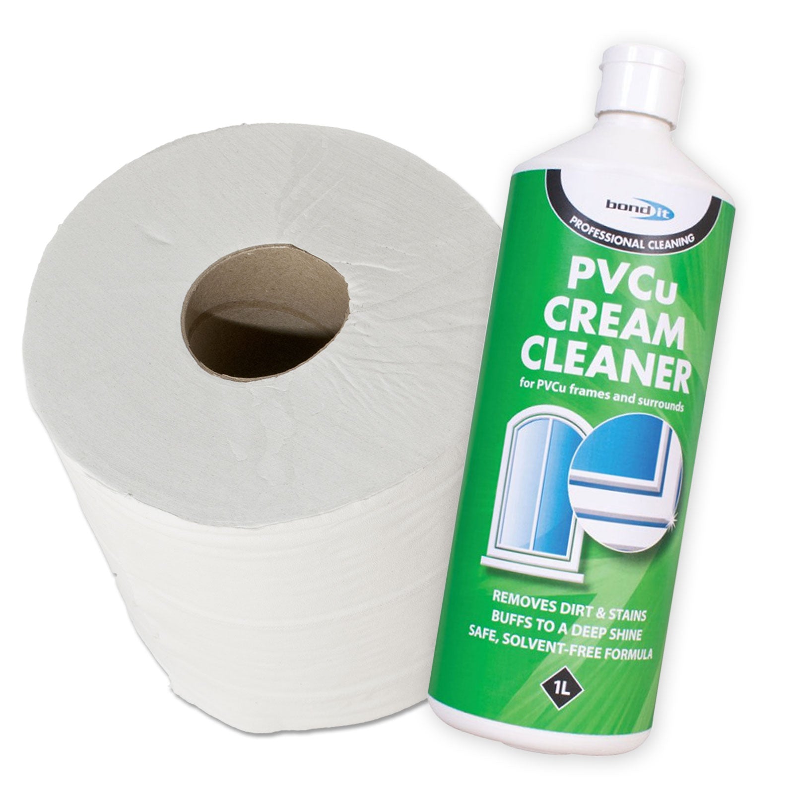 uPVC Cream Cleaner + Tissue Roll – Truly PVC