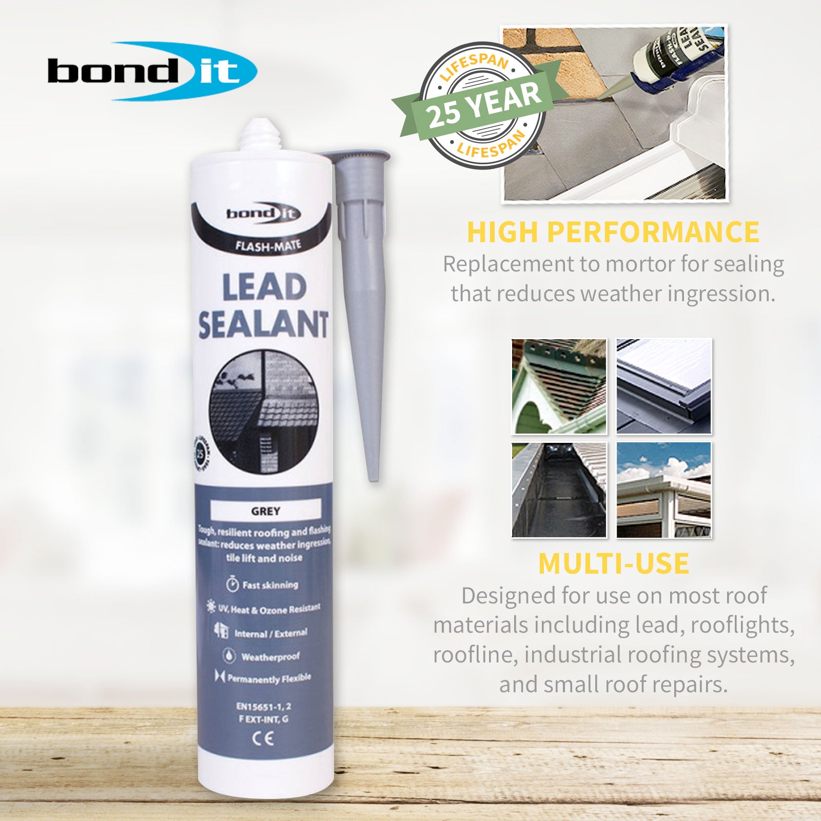 Bond-It BDLEAD Flash-Mate Lead Sealant – Truly PVC