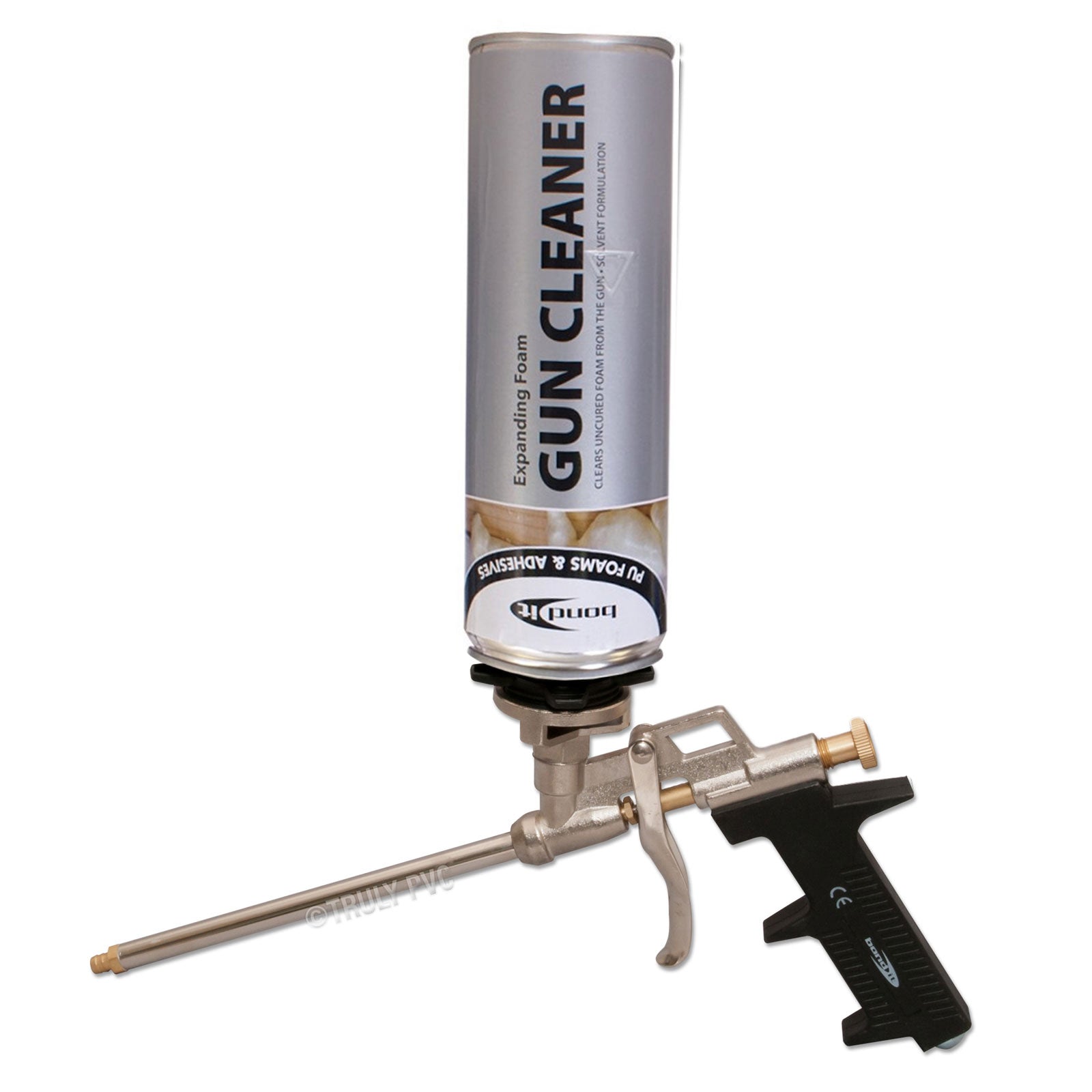 Pro PU Expanding Foam Gun + Cleaner – Truly PVC