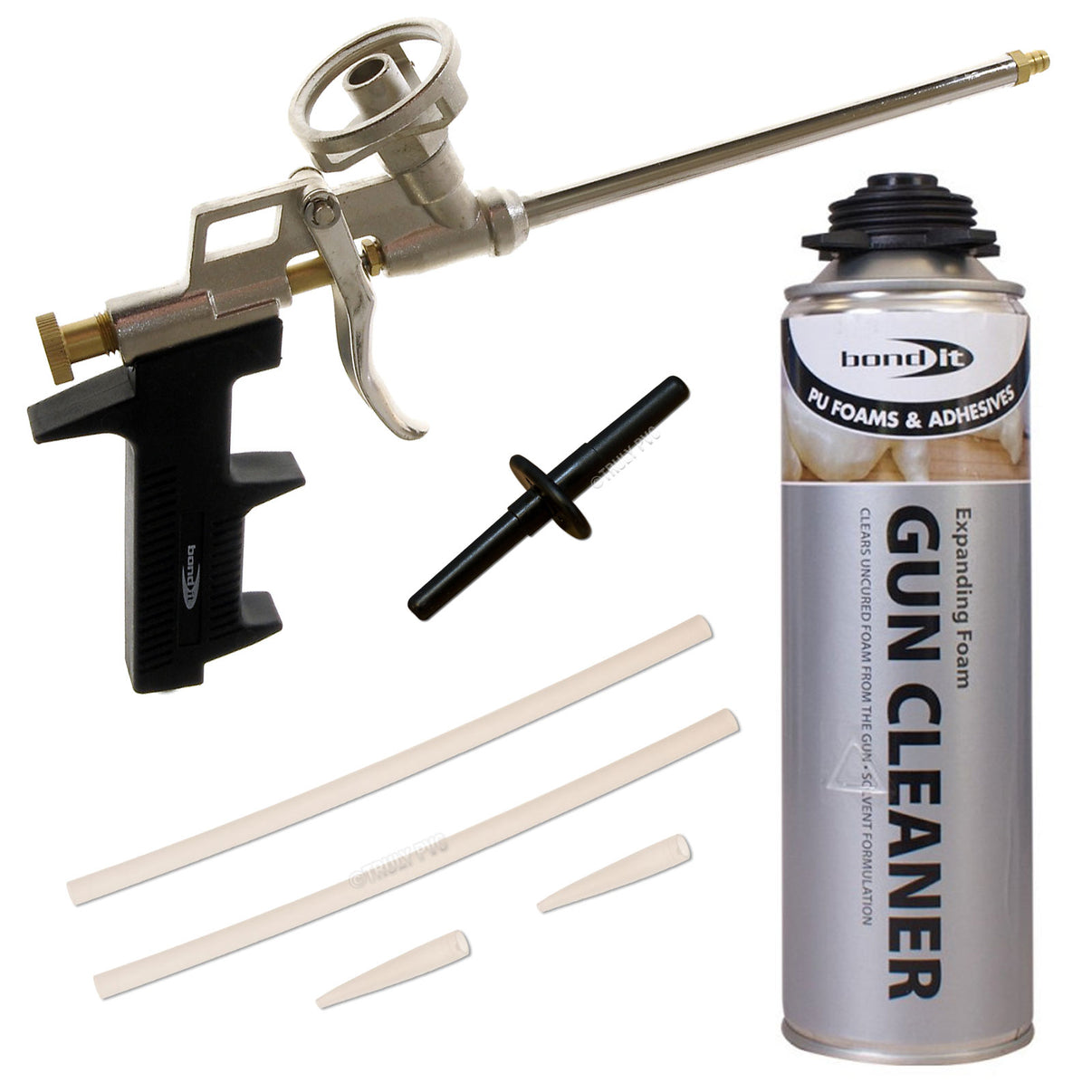 Pro PU Expanding Foam Gun + Cleaner – Truly PVC