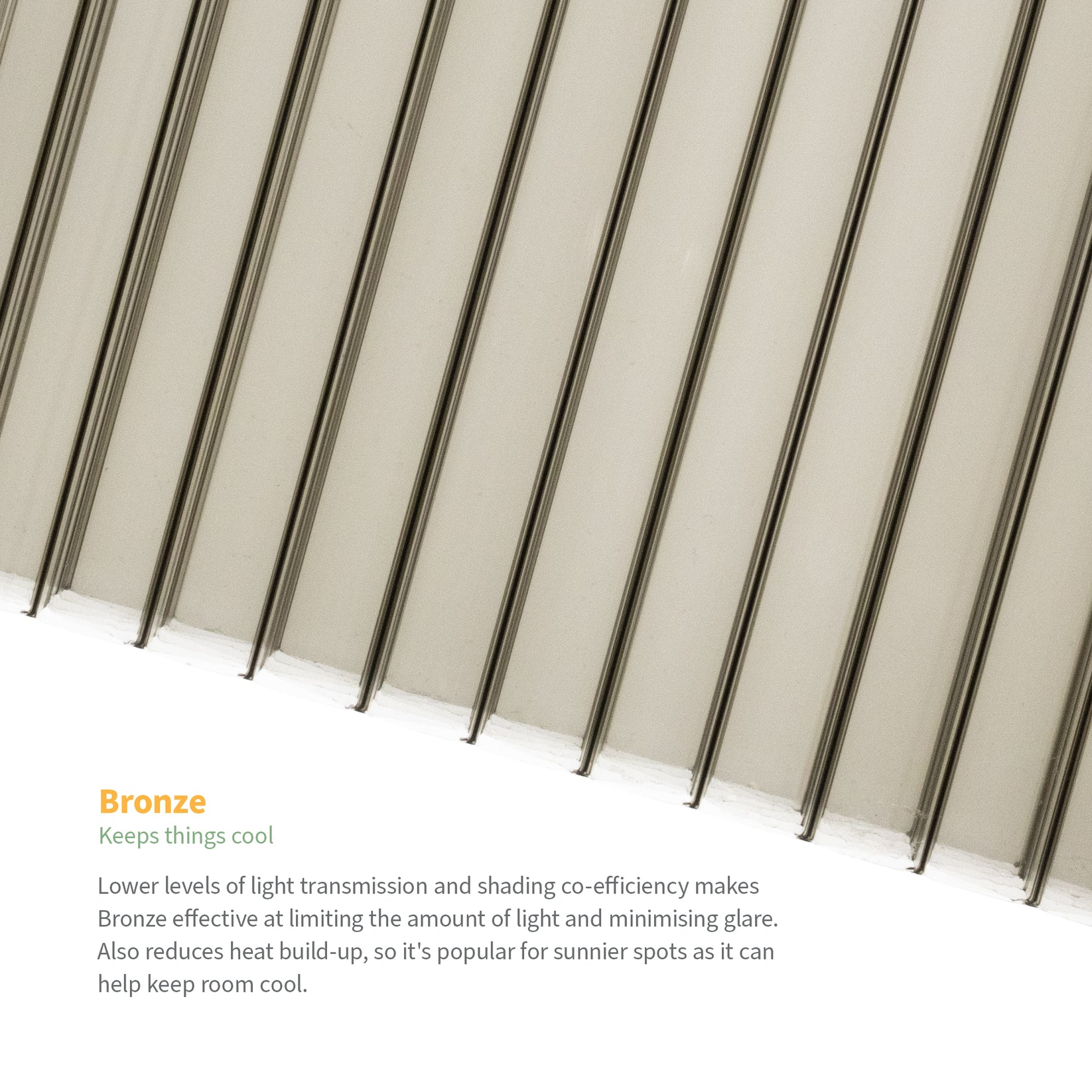 16mm Bronze Polycarbonate Multiwall Sheets – Truly PVC