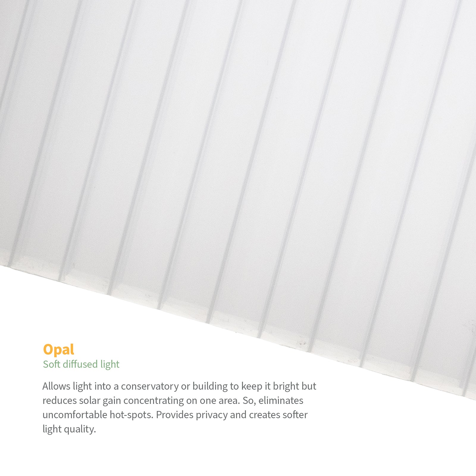 16mm Opal Polycarbonate Multiwall Sheets – Truly PVC