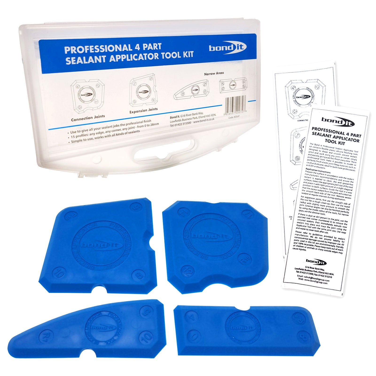 Bond It Professional 4 Part Sealant Applicator Tool Kit BDSAT – Truly PVC