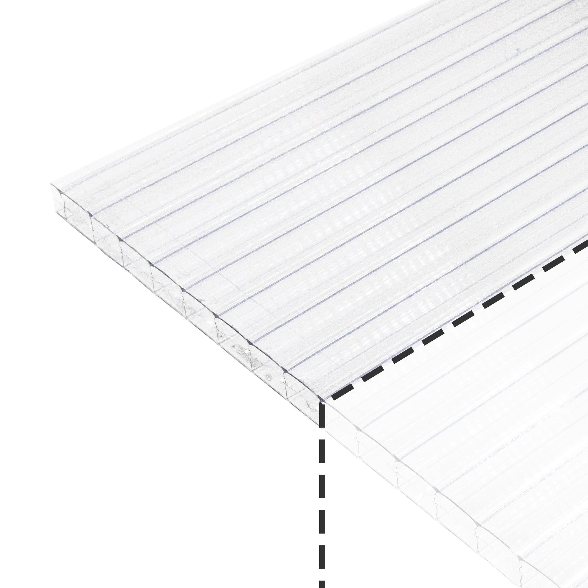 16mm Clear Polycarbonate Sheets Cut-to-Size – Truly PVC