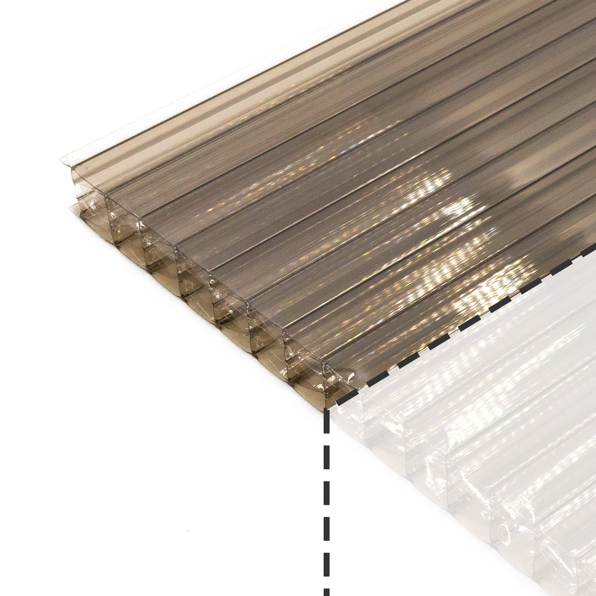 25mm Bronze Polycarbonate Sheets Cut-to-Size – Truly PVC