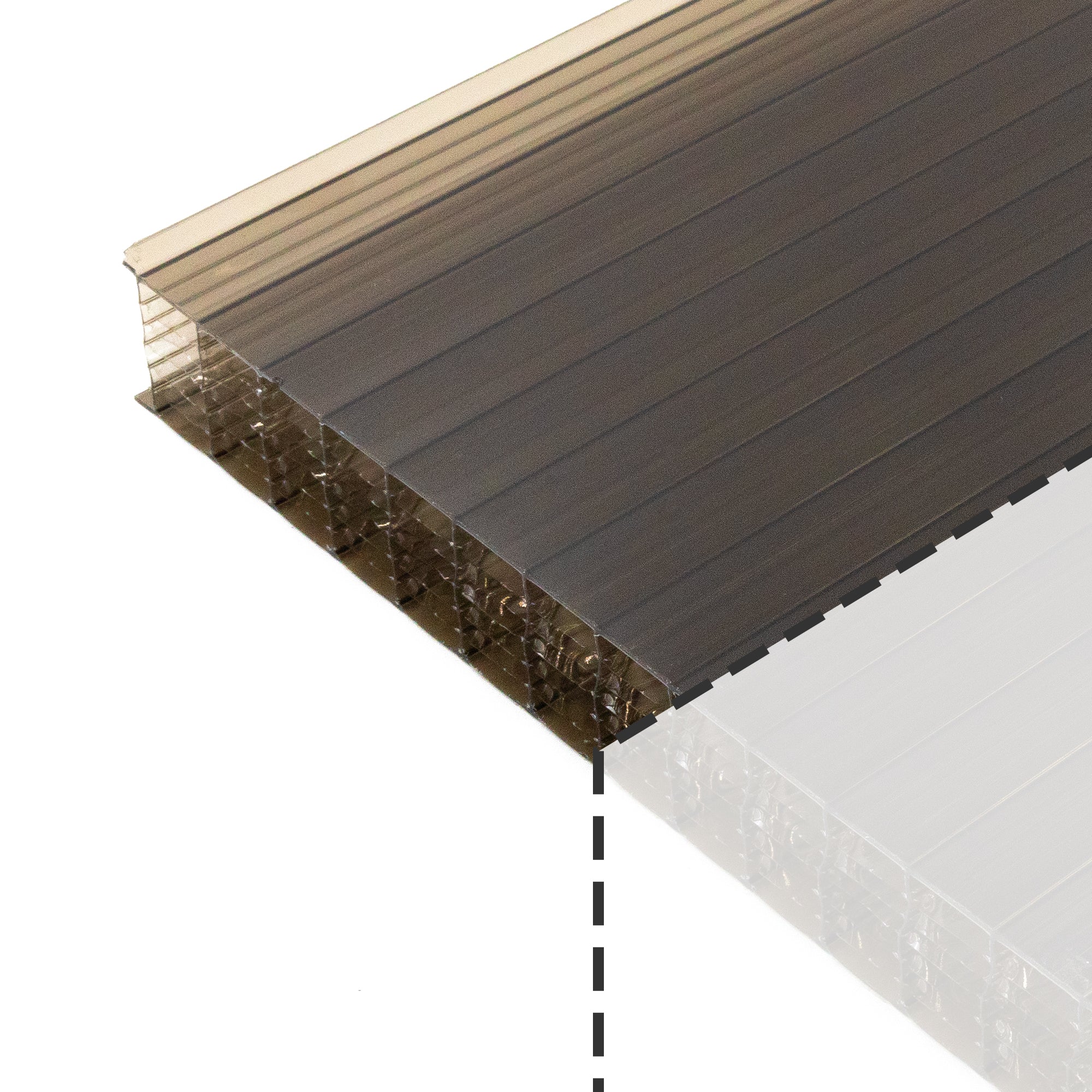 35mm Bronze Polycarbonate Sheets Cut-to-Size – Truly PVC
