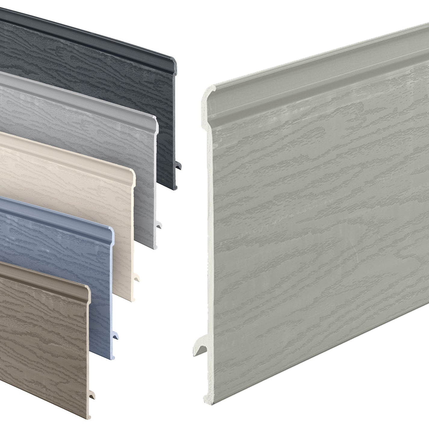 5m Long Coastline Composite Shiplap Cladding Boards – Truly PVC