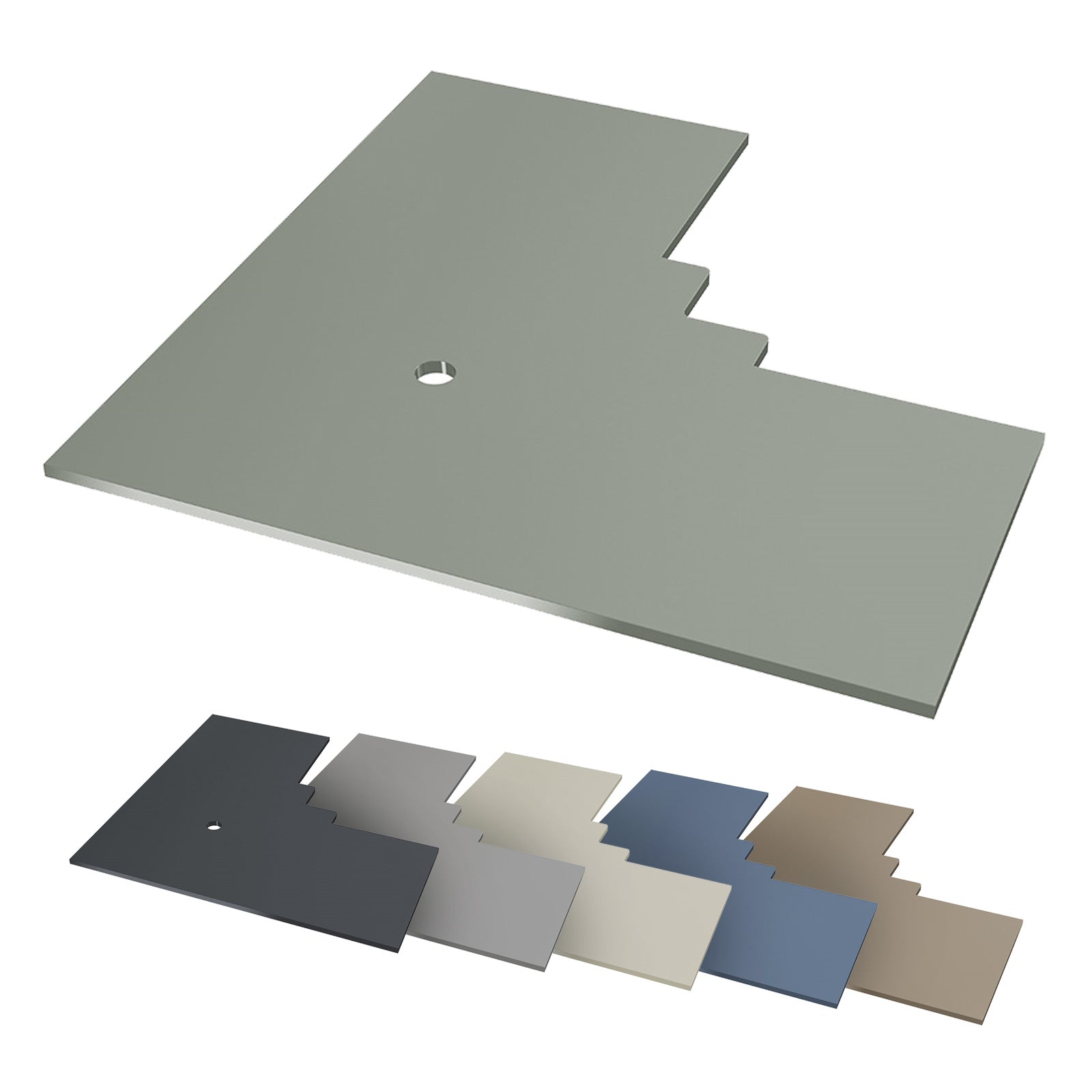 Internal Corner End Cap for Coastline Shiplap Cladding – Anthracite ...