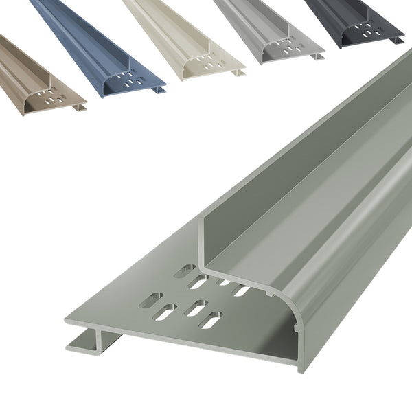 5m Aluminium Head Trim for Coastline Shiplap Cladding – Truly PVC