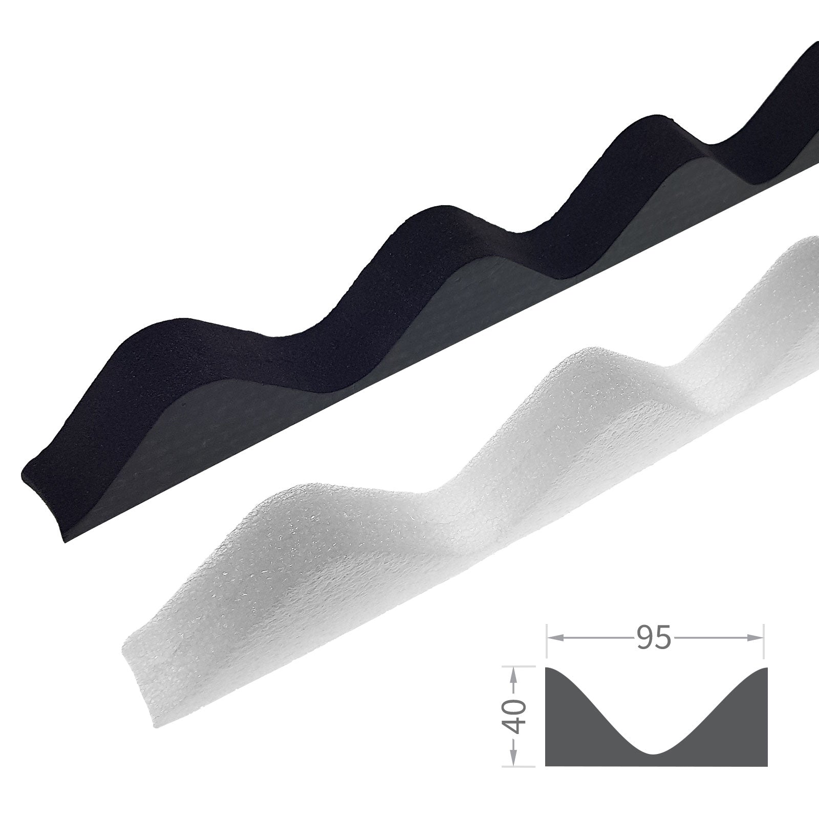 Corrugated Sheet Foam Filler Eaves Purlin Roof Closure – Truly PVC