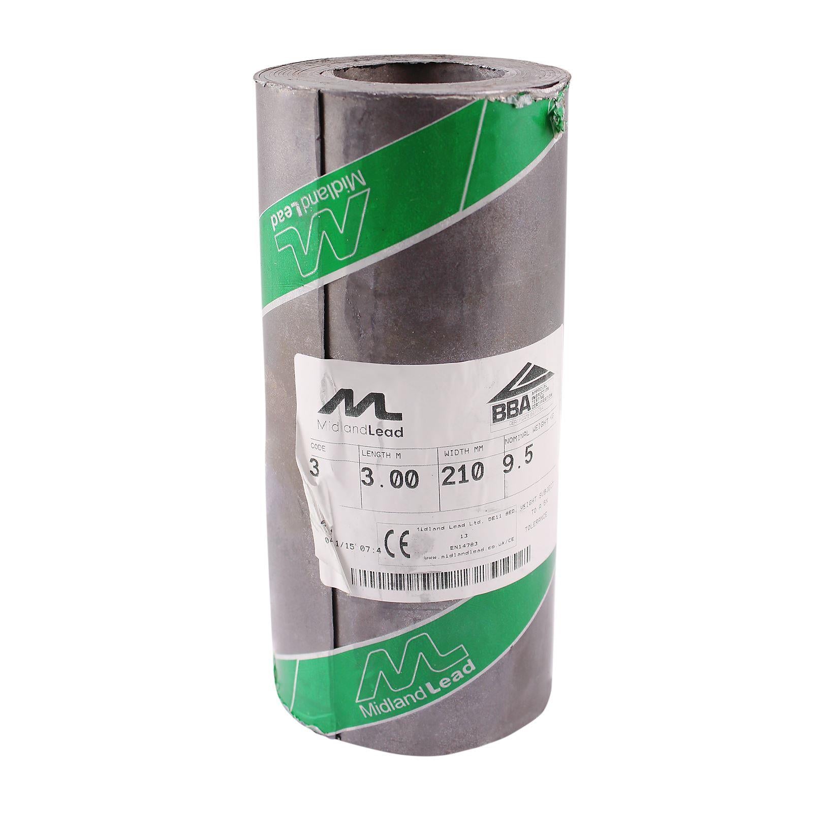 210mm (8") Lead Flashing Roll (Code 3) – Truly PVC