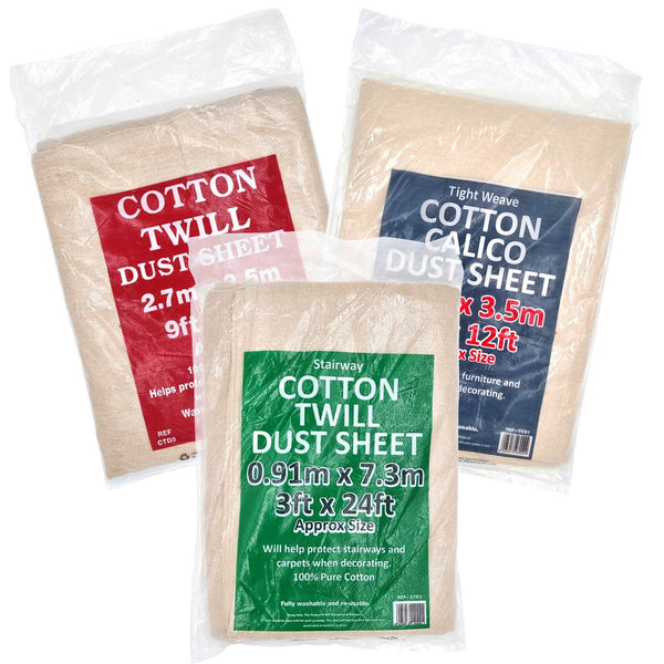 Soudal Cotton Dust Sheets for DIY, trade or professional use. For ...
