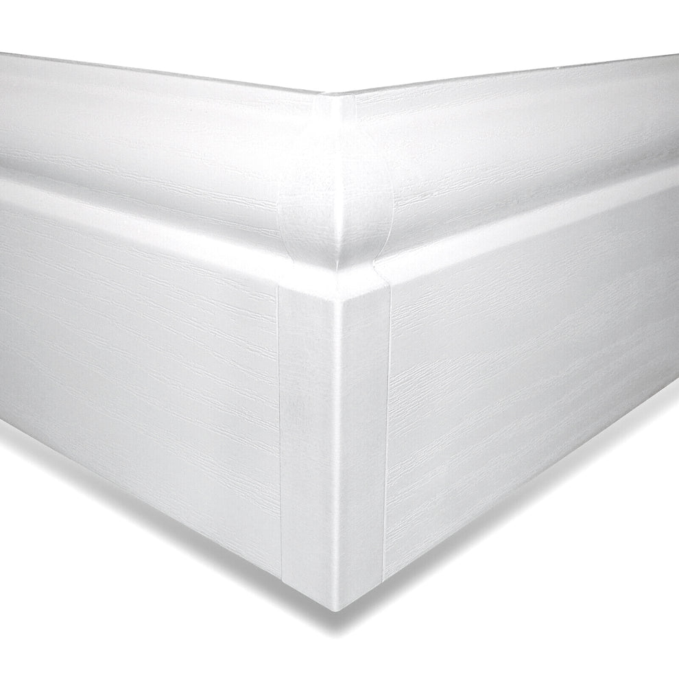 External Corner for 100mm Roomline Torus Plastic Skirting – Truly PVC