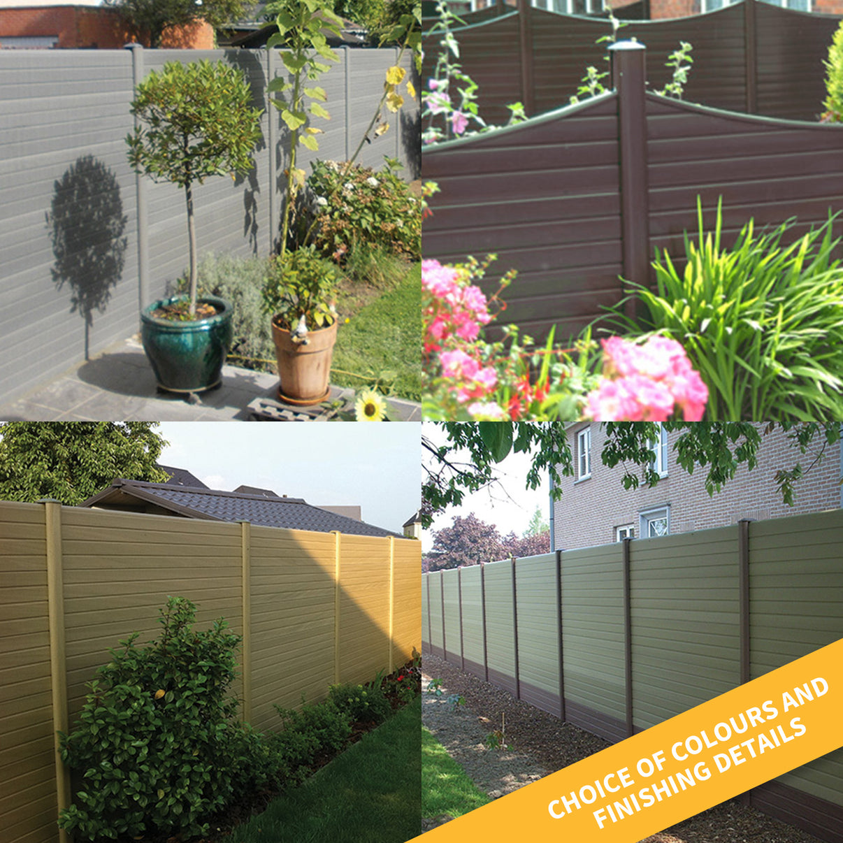 Eco Fence Composite Plastic Fencing Panel Board – Truly PVC
