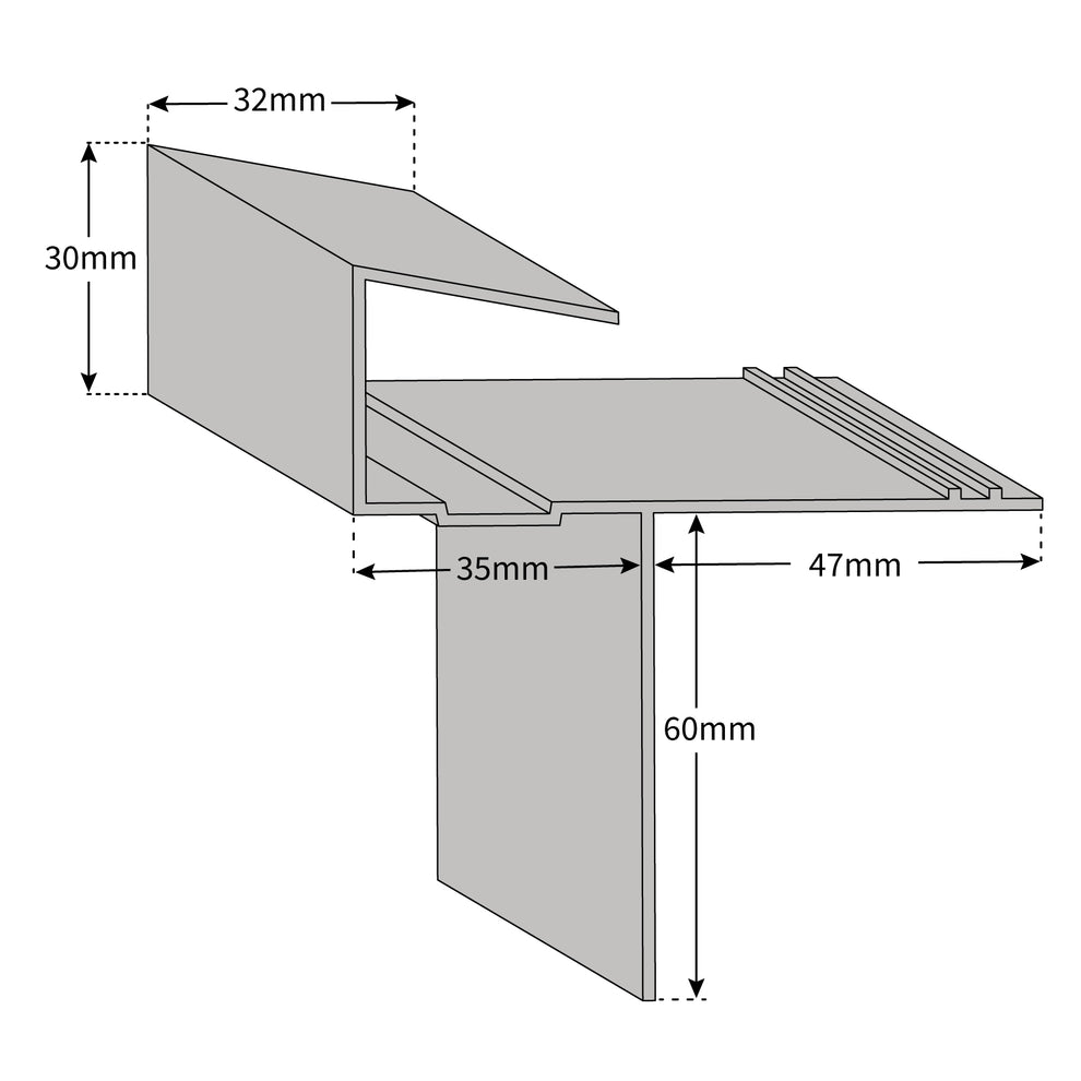 Envirotile Synthetic Slate Roof Tile Continuous Dry Verge – Truly PVC