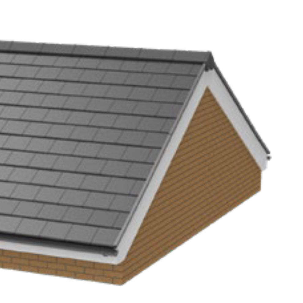 Envirotile Ridge Gable End Cap for Synthetic Plastic Roof Tile – Truly PVC