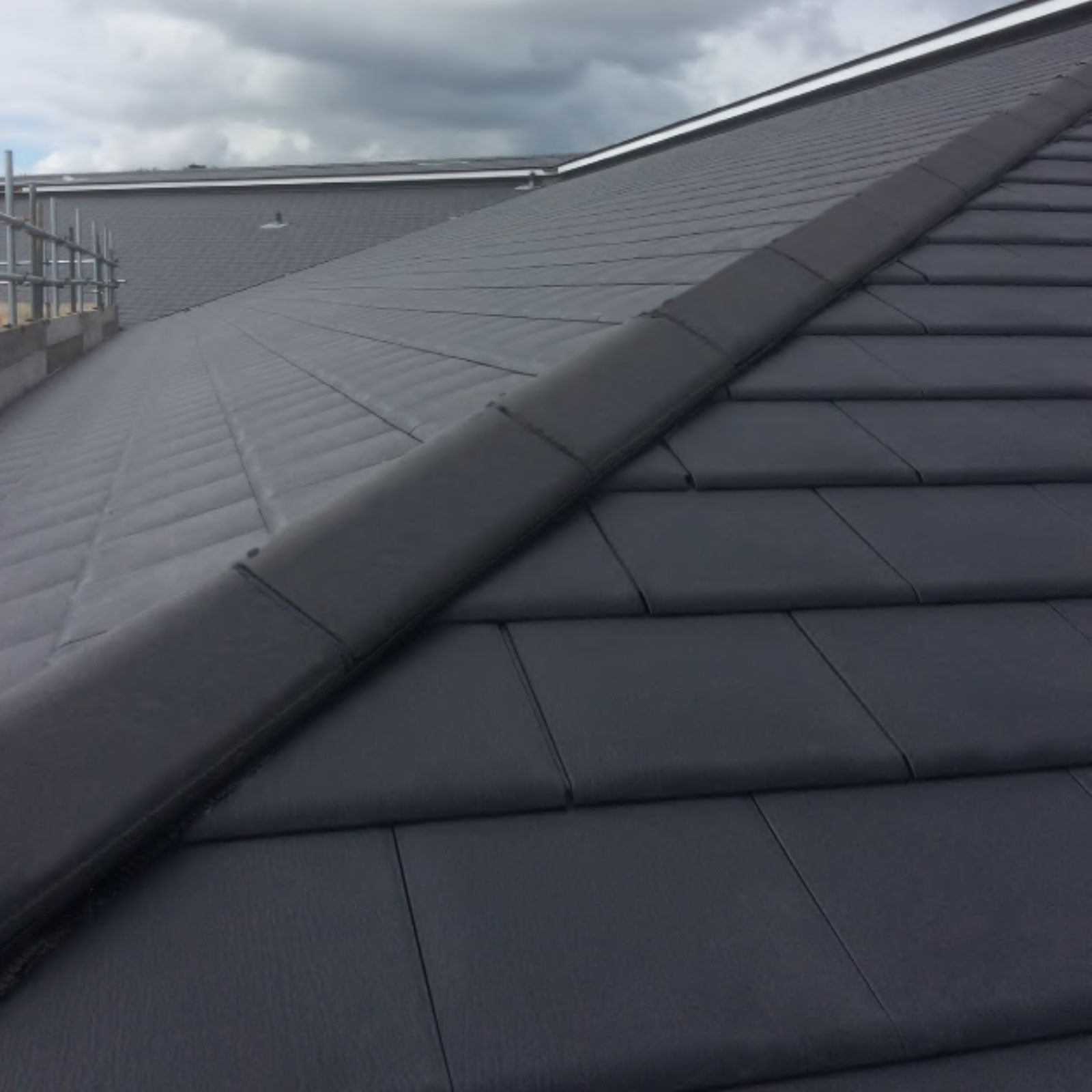 Envirotile Hip Cap for Synthetic Plastic Roof Tile – Truly PVC