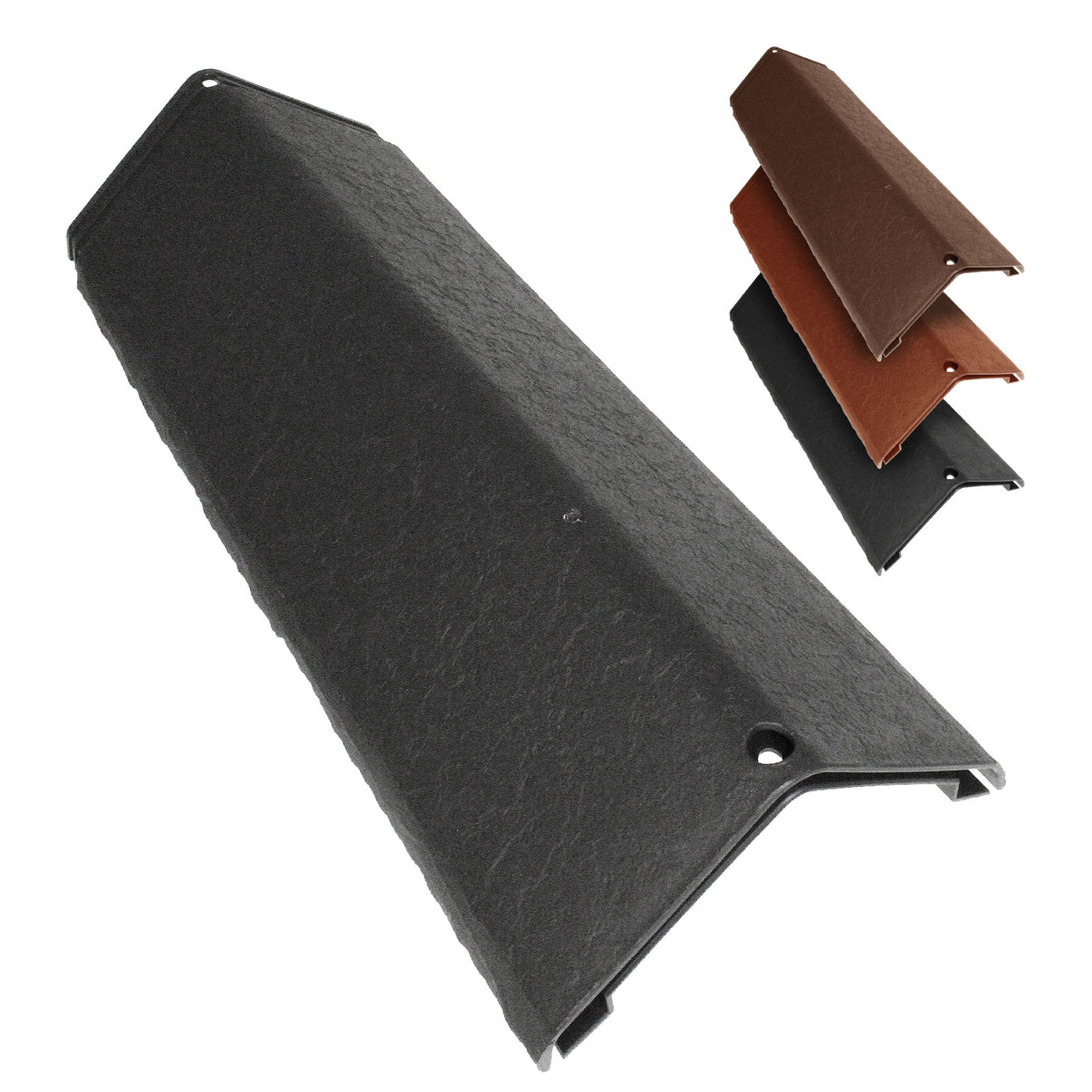 Envirotile Hip Cap for Synthetic Plastic Roof Tile – Truly PVC