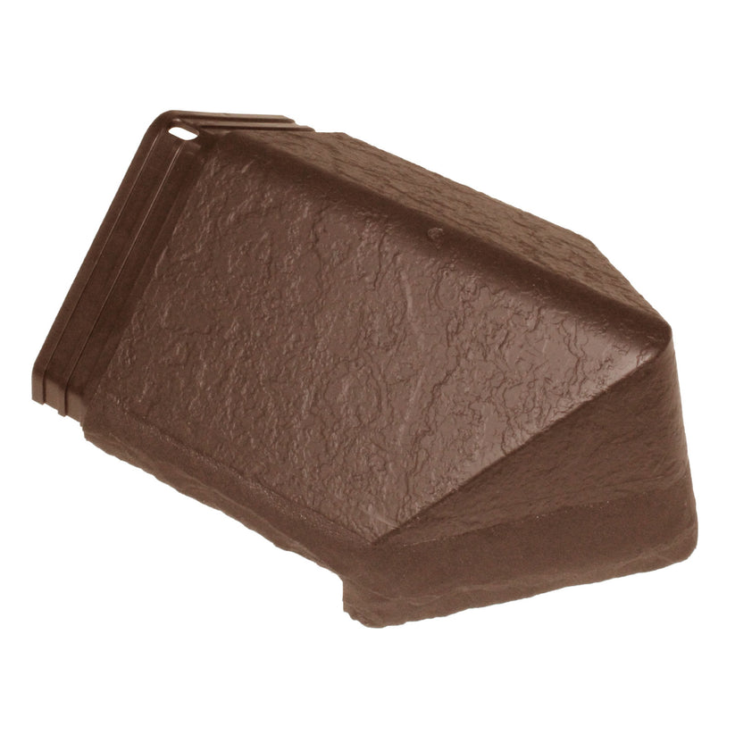 Envirotile Roof Hip End Cap for Synthetic Plastic Roof Tile – Truly PVC