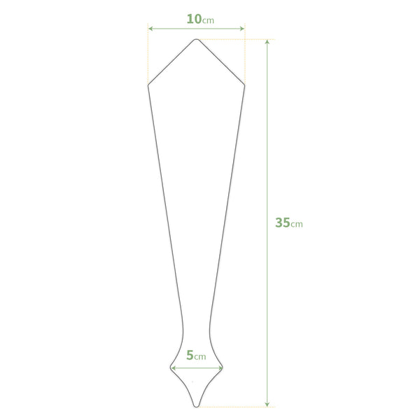 Flat Decorative uPVC Plastic Finial for Roof Apex – Truly PVC