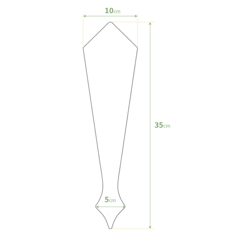 Flat Decorative uPVC Plastic Finial for Roof Apex – Truly PVC