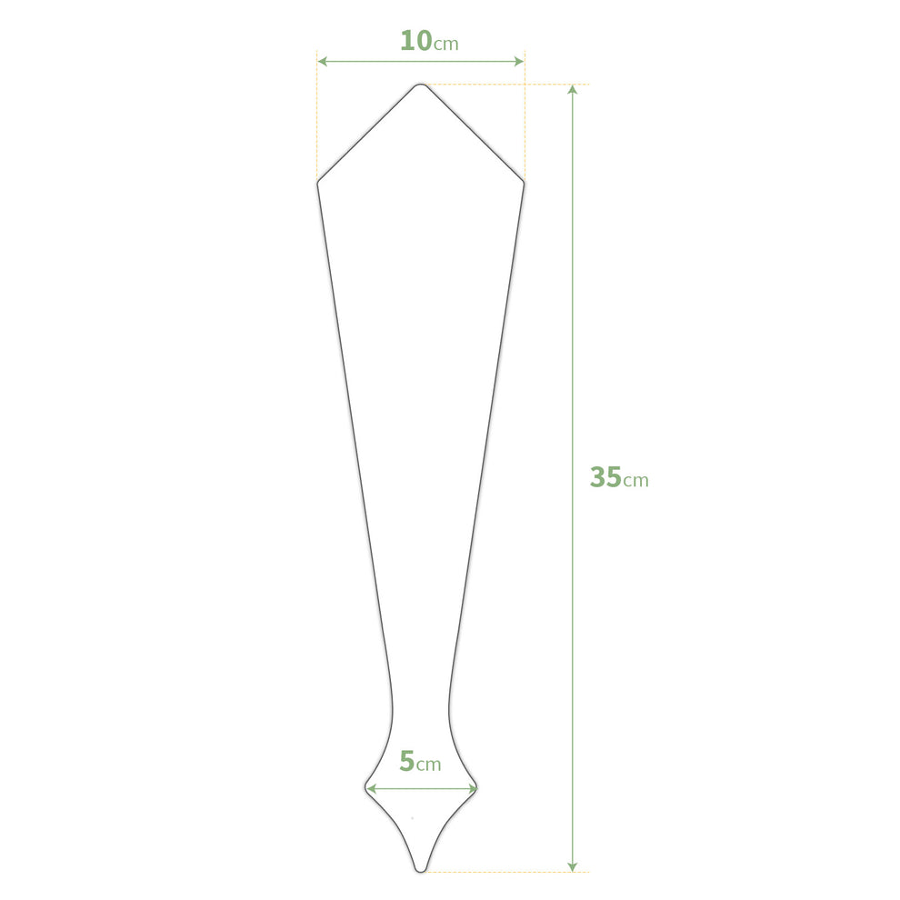 Flat Decorative uPVC Plastic Finial for Roof Apex – Truly PVC