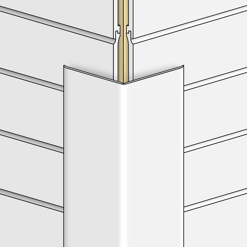 Flexi Angle Adjustable uPVC Plastic Folding Corner Trim (2.5m) – Truly PVC