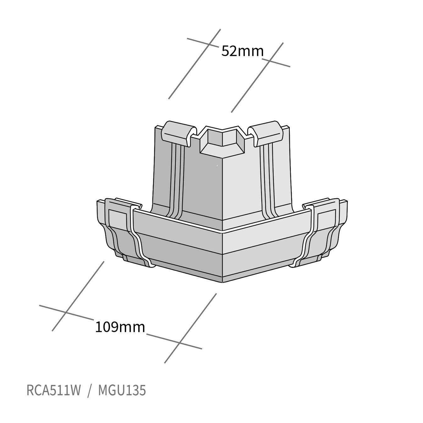 Marley Classic Ogee Profile Gutter System for Ultraframe Conservatory ...