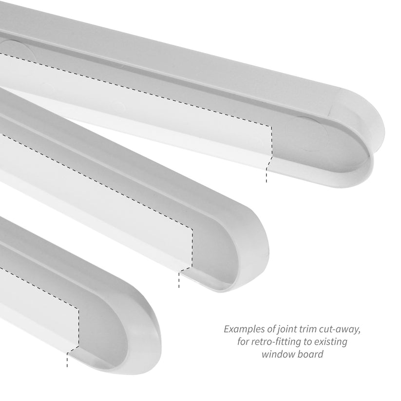 Window Board 90°/135° Internal Corner Joint – Truly PVC