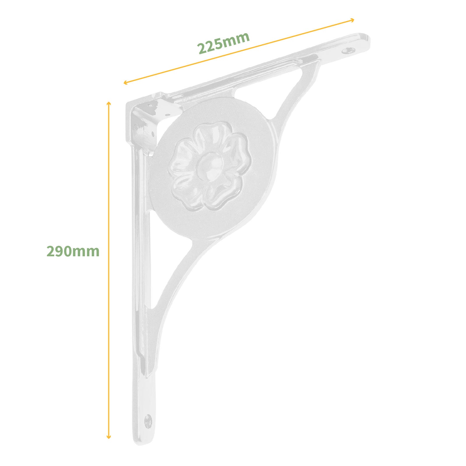Medium Small Gallows Bracket Box Gutter Support (225 x 290mm) – Truly PVC